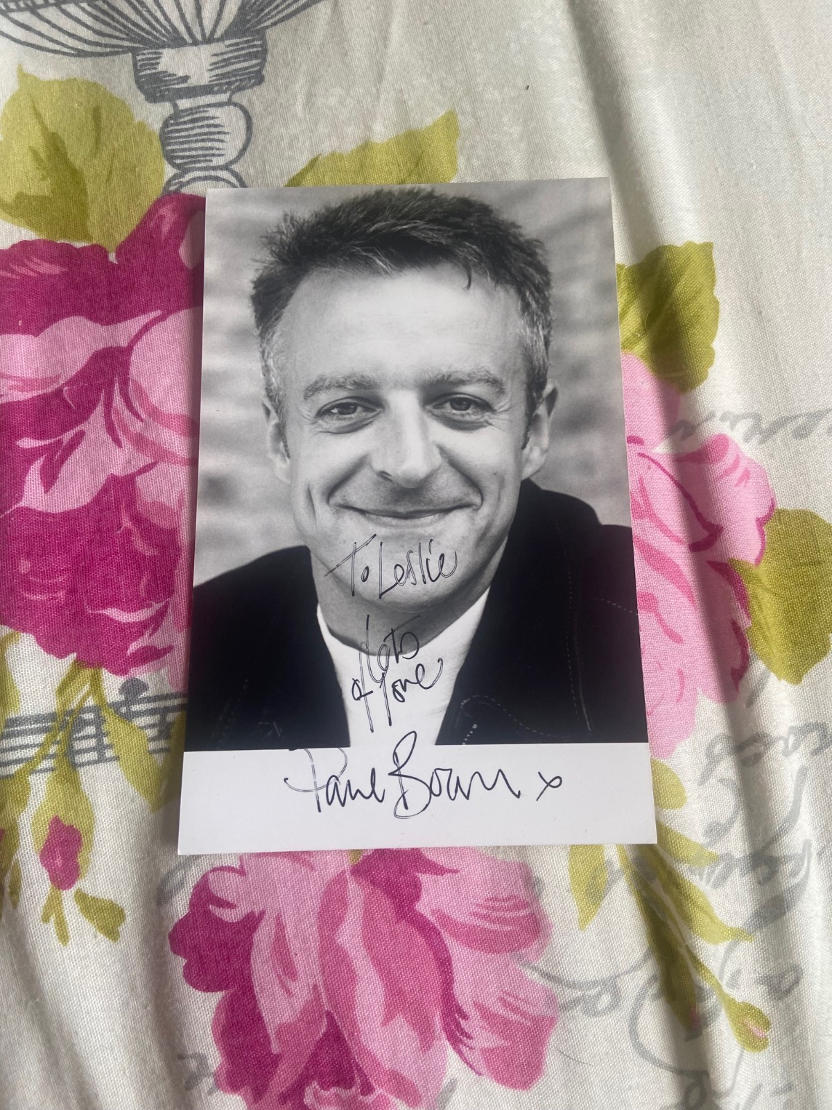Paul Bown signed photo Watching Coronation street Surface actor | eBay UK
