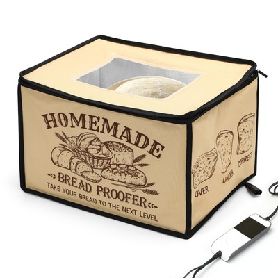 Proofing Box Bread Proofer with Heater Foldable Zippered Sourdough ...