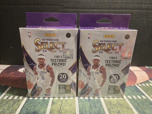 Lot of 2 - 2024-25 SELECT NBA Basketball Hanger Boxes | eBay