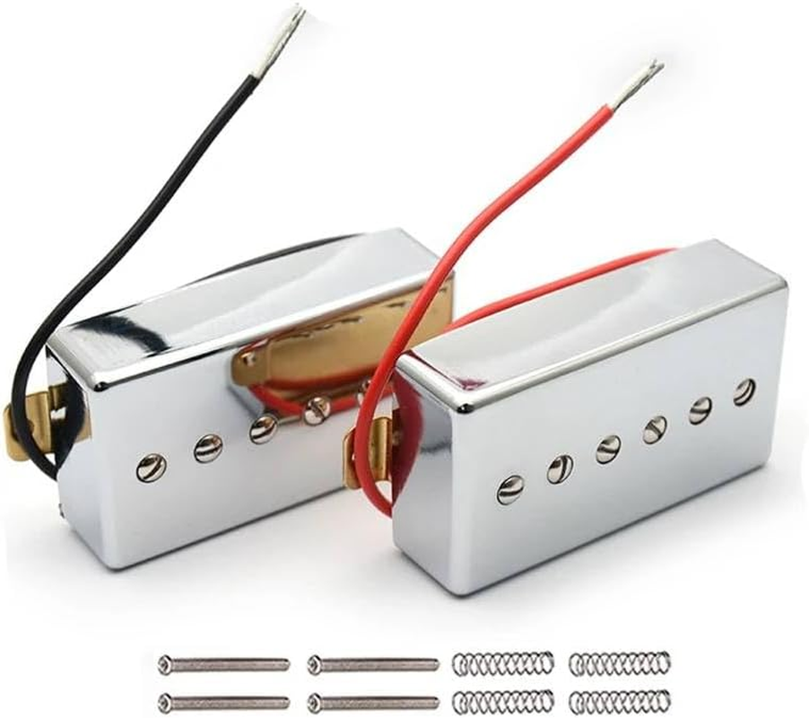 P90 Guitar Neck Bridge Single Coil Pickups Set Fit Epiphone Les Paul LP ...