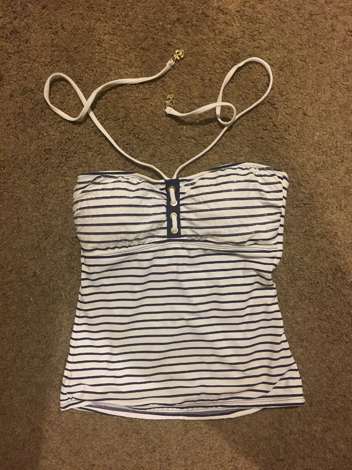 Sperry Top-Sider Womens Tankini Swimming Top sz S RN52419 | eBay