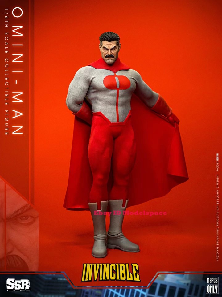 Knight Toys Omni-Man 1/6 Invincible handmade Custom Action Figure IN ...