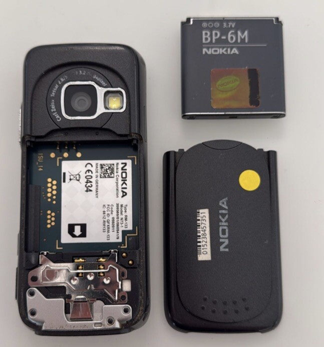 Nokia N73-1 RM-133 Black, Excellent Condition, Dealer, Tested, Warranty ...