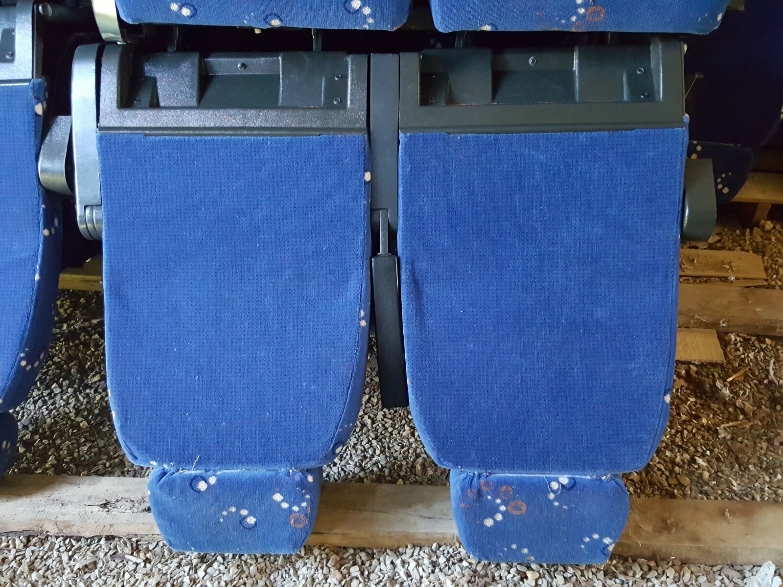 Prevost Bus Coach Seats. Reclining Pair w/headrest/armrest | eBay