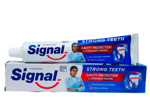 Fluoridated Signal Strong Teeth Toothpaste 160g pack | eBay