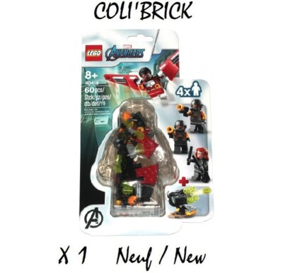Lego Marvel 40418 - Falcon & Black Widow - Blister Pack 4 Figurines ...
