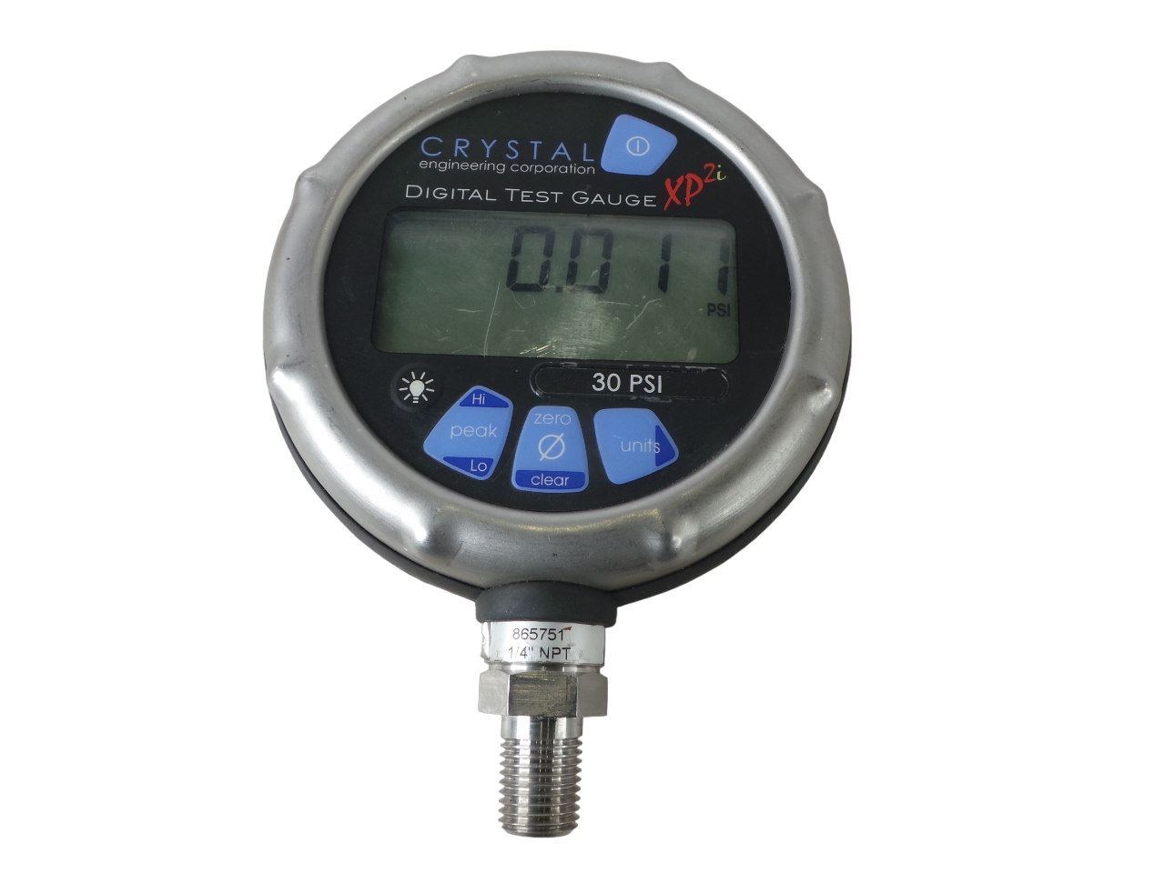 Crystal XP2i Digital Test Gauge 30 PSI - Free Shipping | eBay