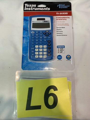 Texas Instruments TI-30X IIS Scientific Calculator -Blue | eBay
