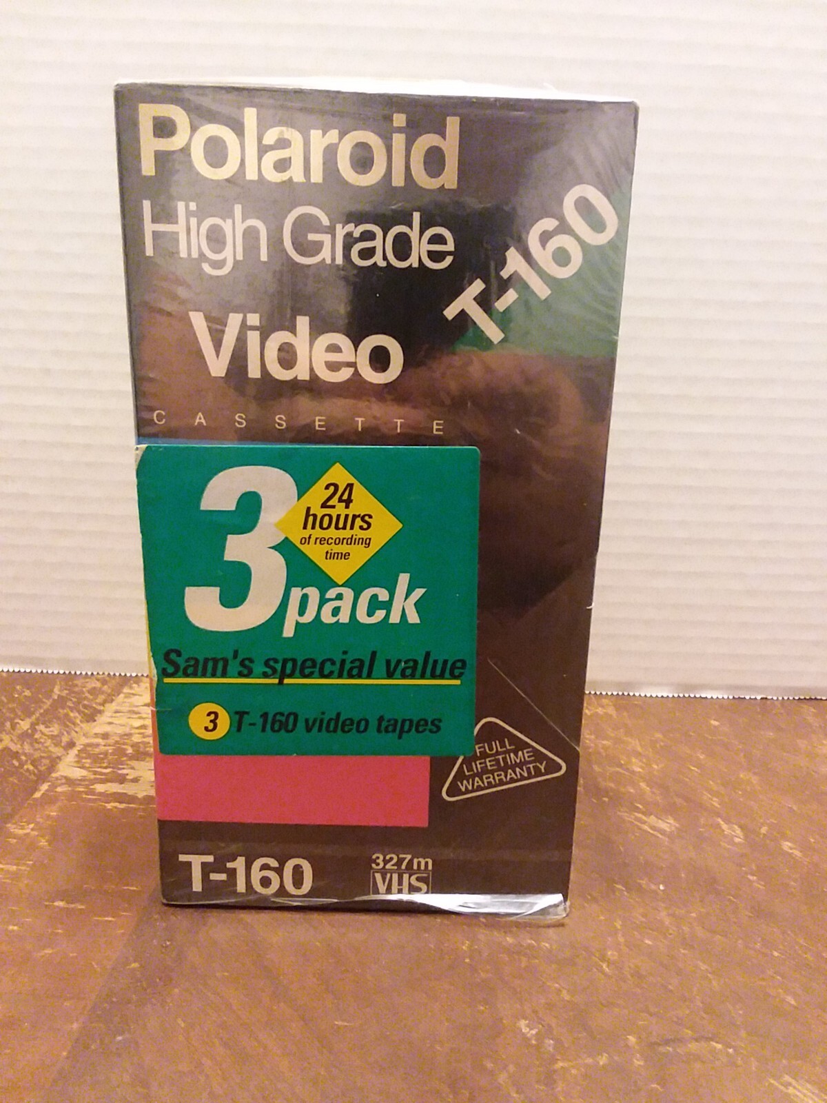 Vintage Polaroid High Grade Supercolor T-160 VHS Tape New 3 Pack | eBay