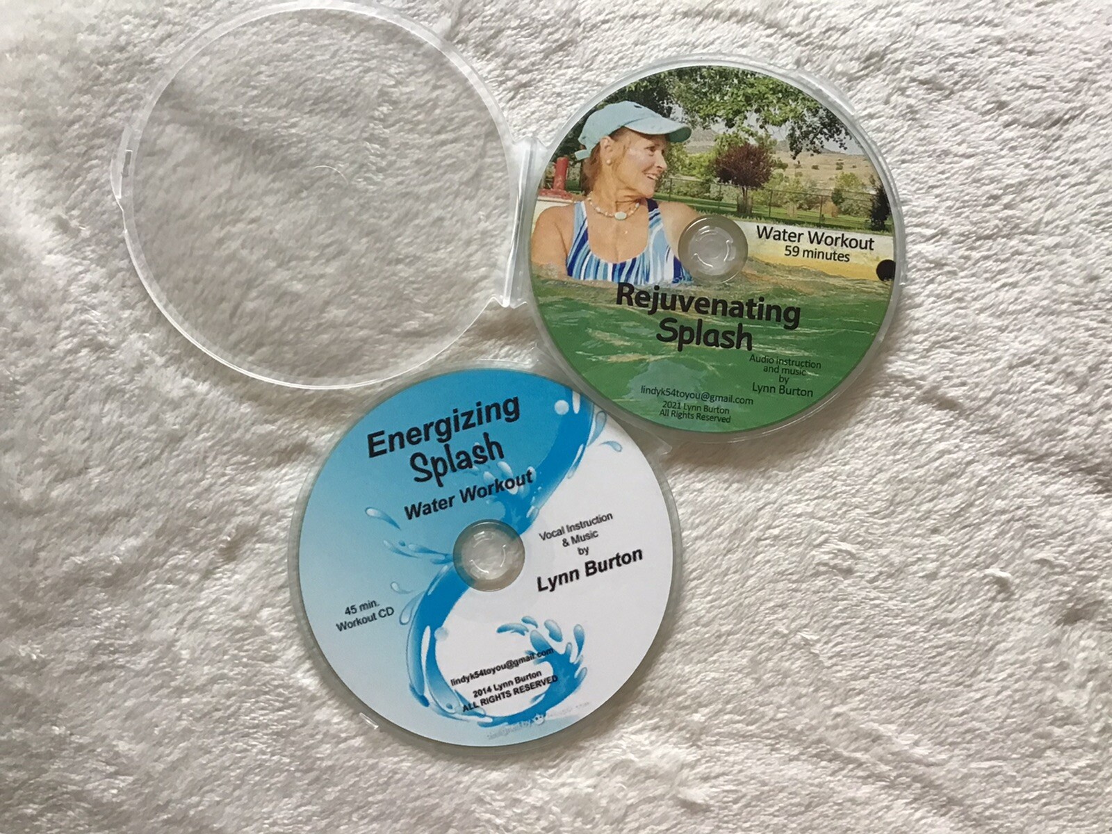 Water Aerobic Workouts Aqua Exercise TWO CDs (ES/RS) NEW aquatic ...