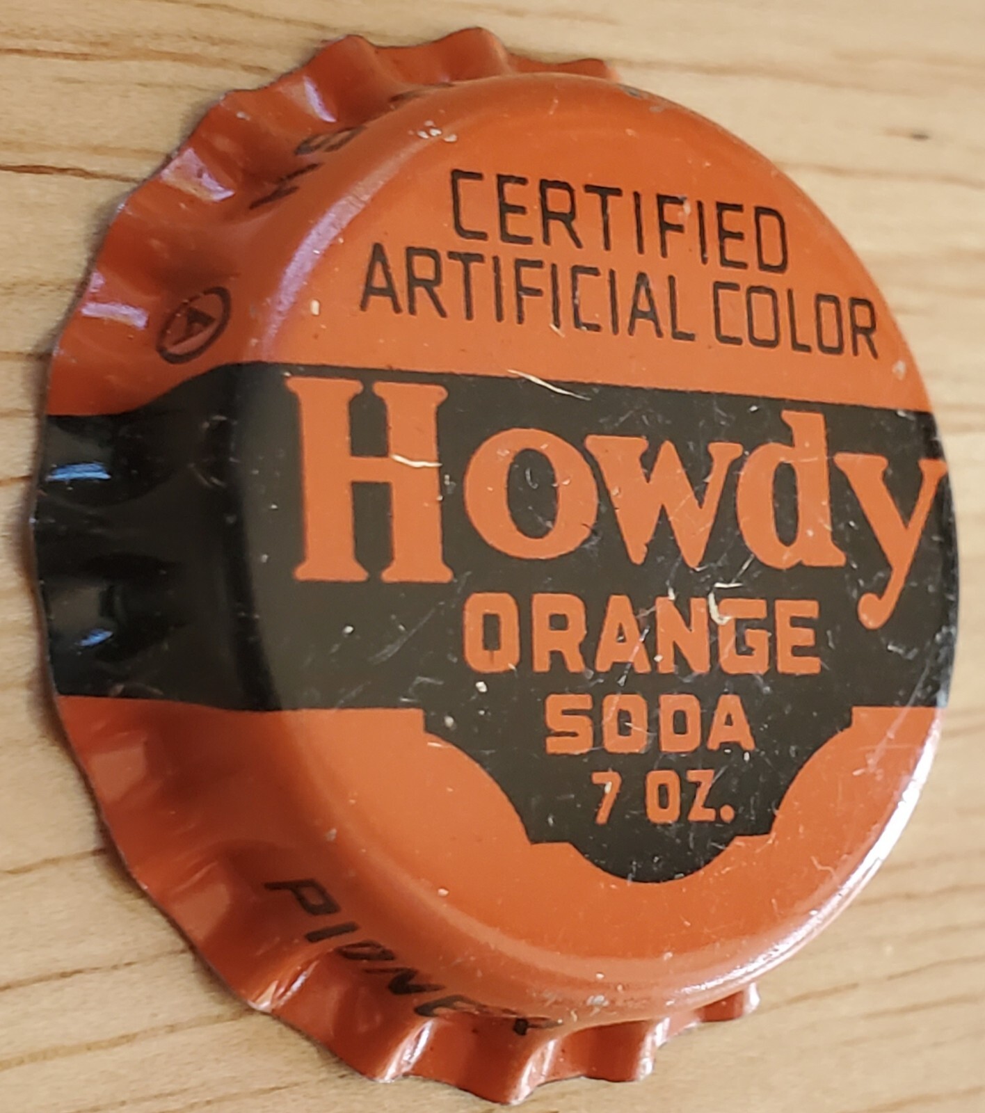 HOWDY Orange Soda Cork Lined bottle cap; Unused; 1950's; NOS ...