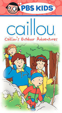 Caillou - Caillous Outdoor Adventures (VHS, 2003) for sale online | eBay