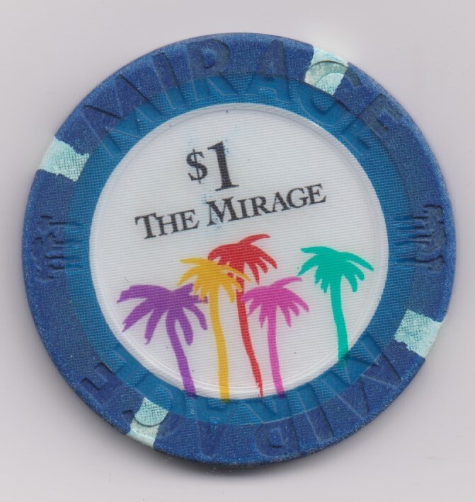 $1 Mirage Casino Chip Las Vegas NV 1996 | eBay