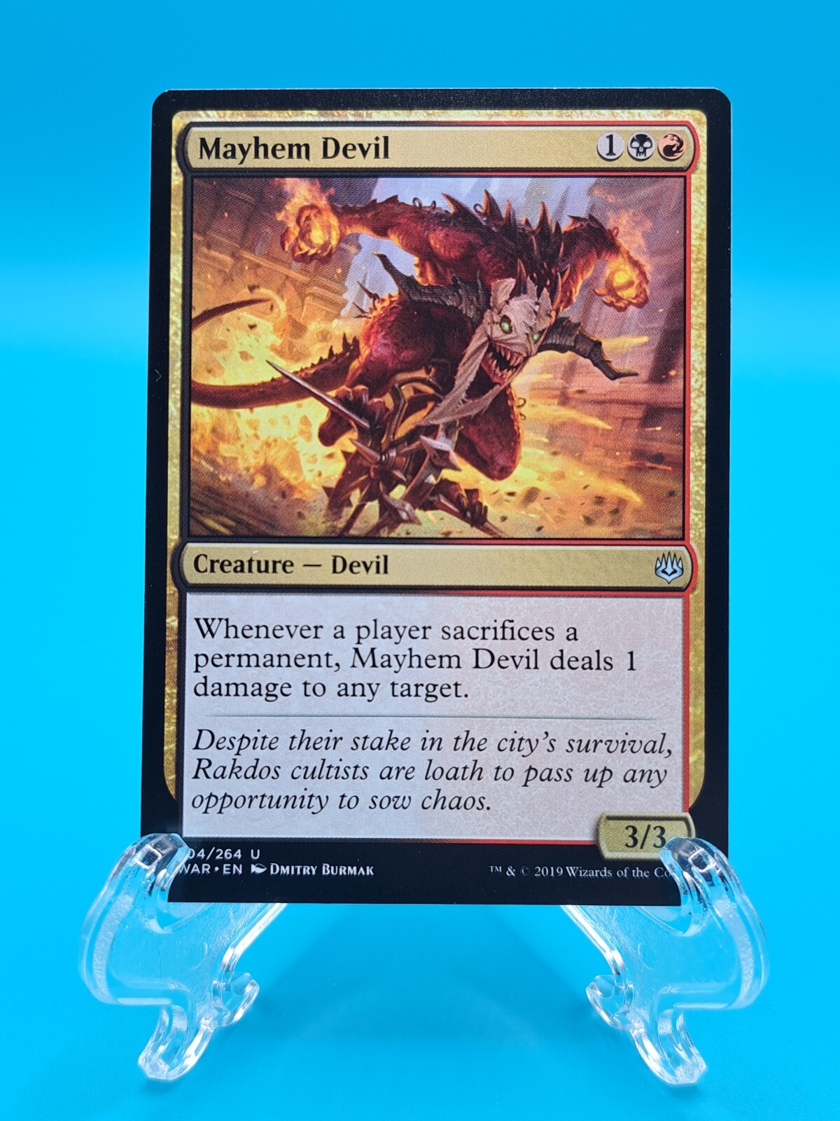 Magic the Gathering MTG Mayhem Devil WAR #204/264 X1 Non-Foil NM | eBay