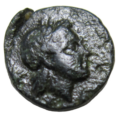 TROAS, KEBREN. AE 9. CIRCA 4th CENTURY BC. APOLLO-RAM'S HEAD. VERY ...