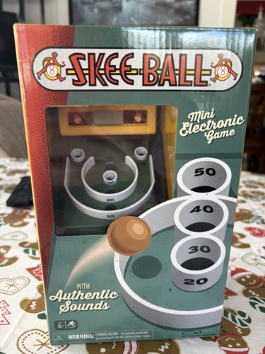 Skee Ball Mini Electronic Game With Authentic Sounds 2 Play Modes New ...