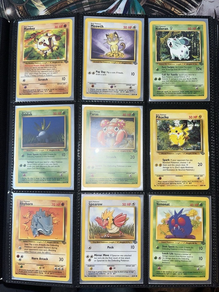 Pokémon Jungle Complete MASTER Set 64/64 LP-NM | eBay