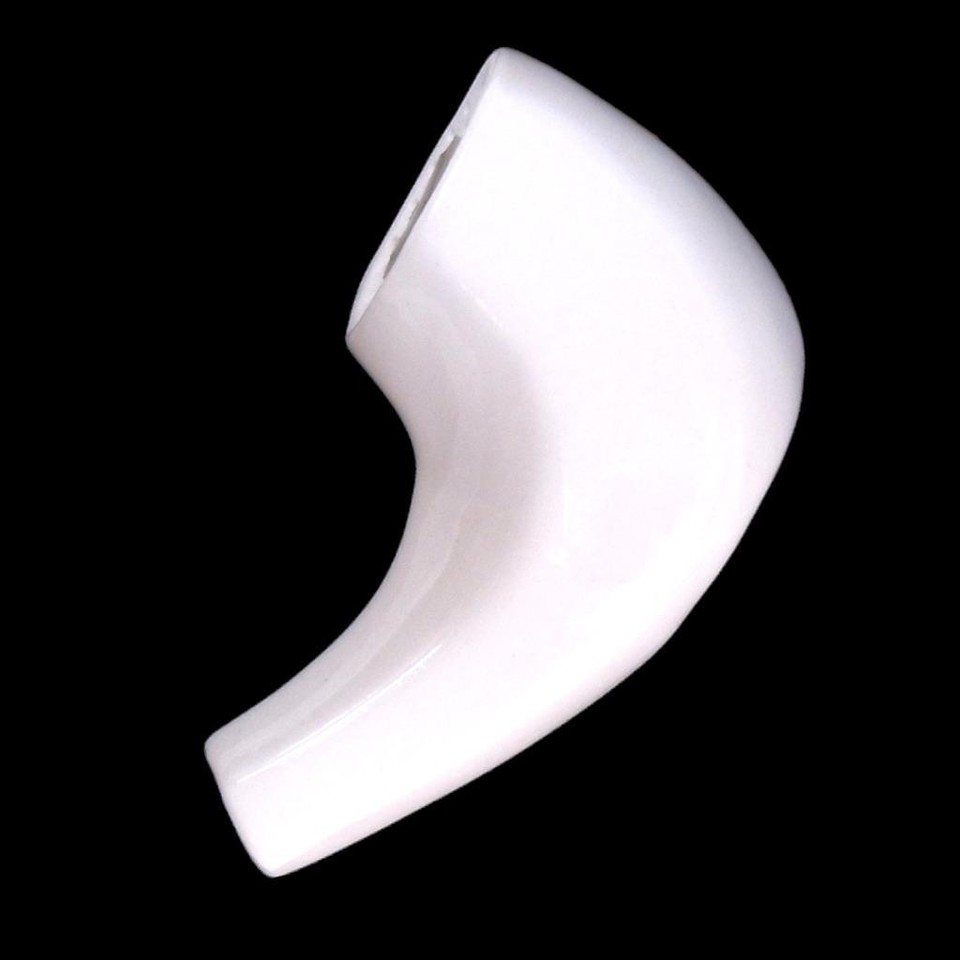 Ceramic Salt Inhaler Pipe w/Natural Himalayan Crystals Refillable ...