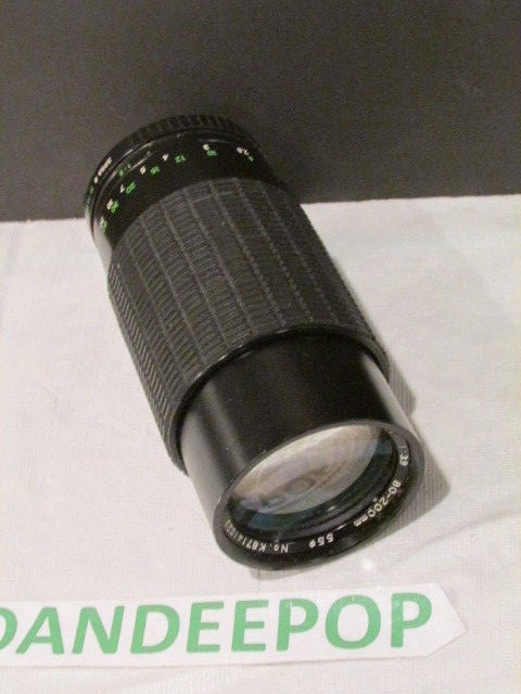Kalimar Camera Lens for 35 mm cameras MC Auto Zoom 80-200 mm K87141629 ...