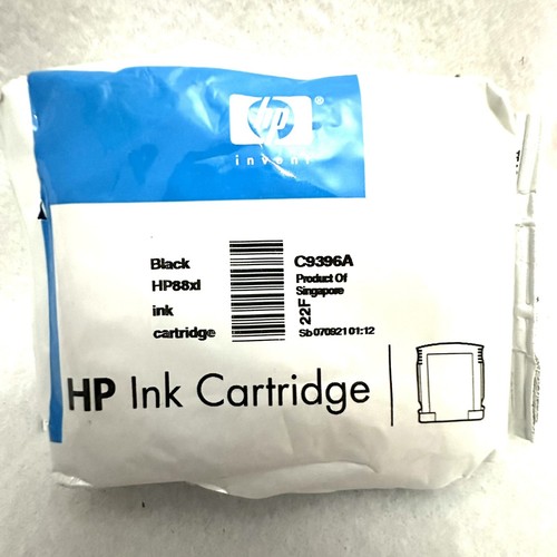 HP C9396A 88XL Black Ink Genuine New OEM 7/21 882780169517| eBay