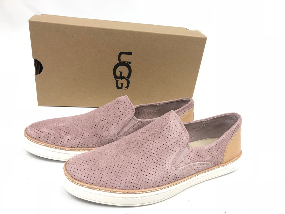 Ugg Australia Adley Perf Women's Fashion Sneakers Suede Leather Slip On ...
