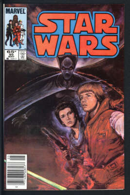 STAR WARS #85 8.5 // BOB MCLEOD COVER ART MARVEL COMICS 1984 | eBay