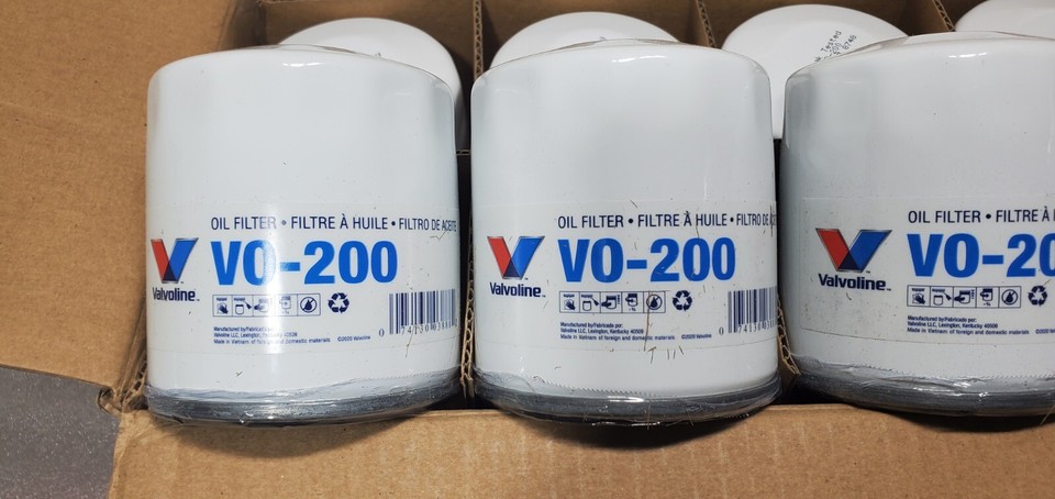 Lot 12 OEM Valvoline Spin On Oil Filter VO-106BP VO-200 | eBay