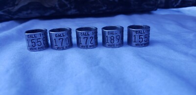 5 snow goose bands, goose band, decoy, calls, duck band, goose band ...