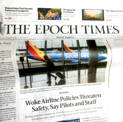 THE EPOCH TIMES NEWSPAPER Aug. 10 - 16, 2022 Complete US EDITION Sout ...