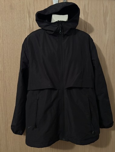 Gerry Hooded Hard Shell Jacket Windbreaker Black Women Size L | eBay