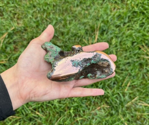 1 POUND Polished Glacial Native FLOAT COPPER Butchite Specimen MICHIGAN ...