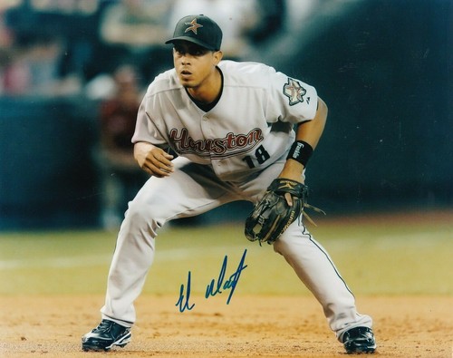 EDWIN MAYSONET HOUSTON ASTROS ACTION SIGNED 8x10 | eBay
