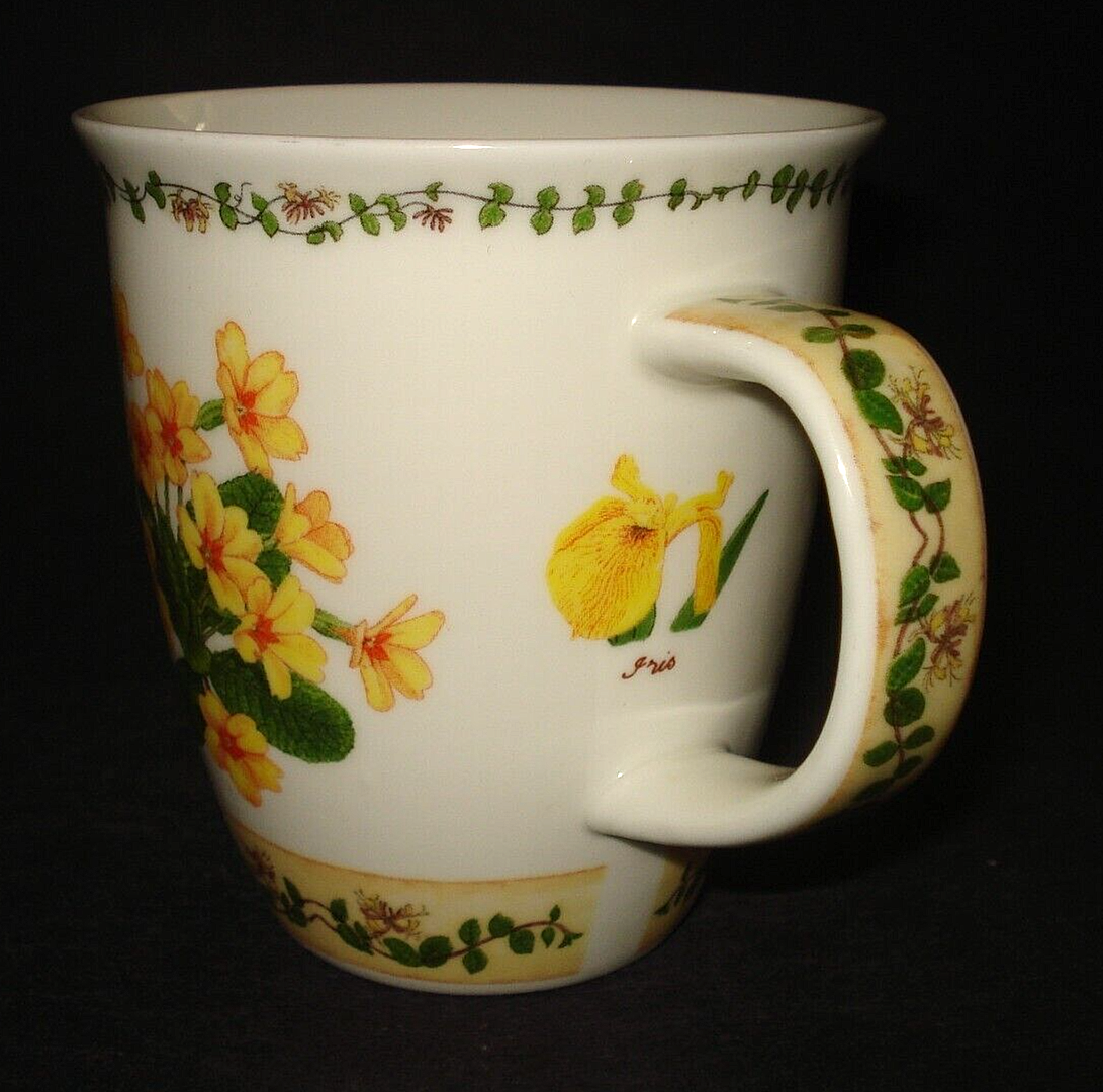 DUNOON Bone China 18-oz COFFEE MUG TEA CUP Nature Trail Richard Partis ...
