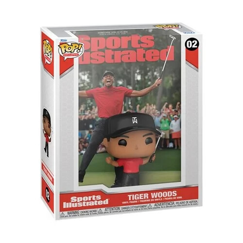 Funko Pop! Sports Illustrated Magazine - Tiger Woods Encased Figure #02 ...