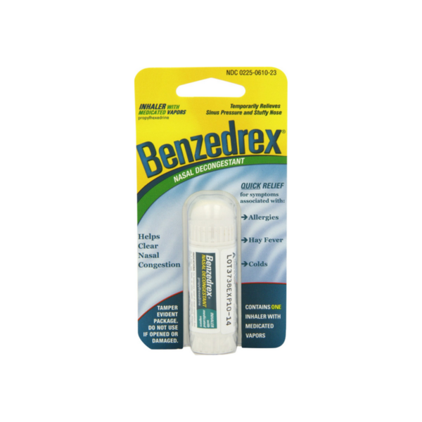 Benzedrex Propylhexedrine Nasal Decongestant Inhaler - 12 Count online ...