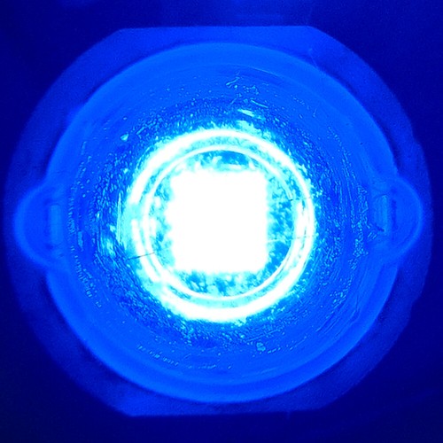 5pcs 3W 45mil Royal Blue 450nm~455nm LED f Lamp Beads Light Bulb ...