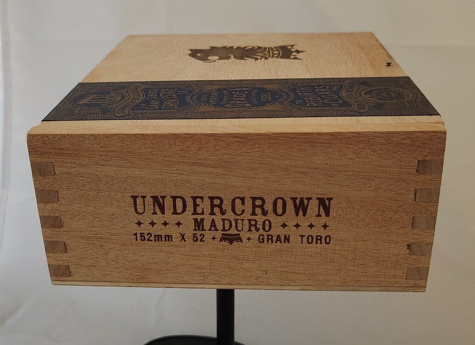 Cigar Box Humidor Stash Box Hygrometer Humidifier Wooden Handmade | eBay
