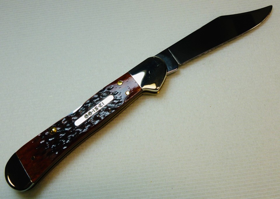 CASE XX 61549L SS Lg Copperlock 1999 Chestnut Bone SFO Shepherd Hills ...