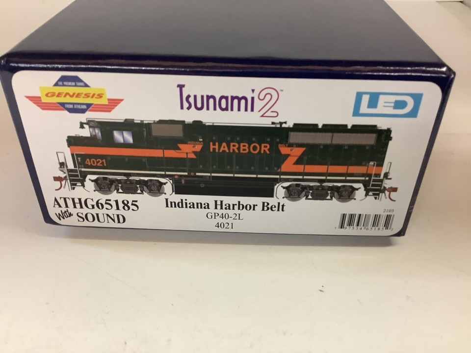 Athearn Genesis #G65185 HO scale “IHB” GP40-21 with DCC & SOUND Rd ...