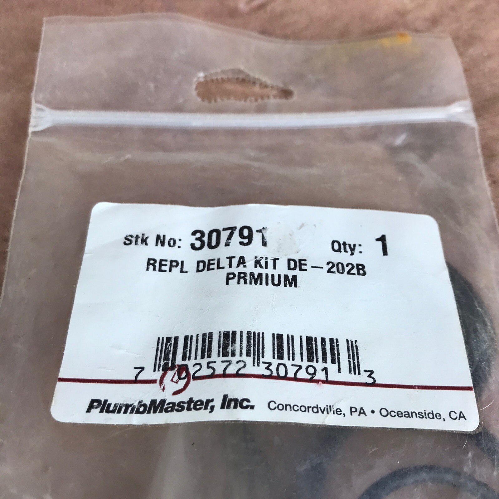 PlumbMaster Delta Single Lever Repair Kit W/ SS Ball 30791 Fo Delta DE ...