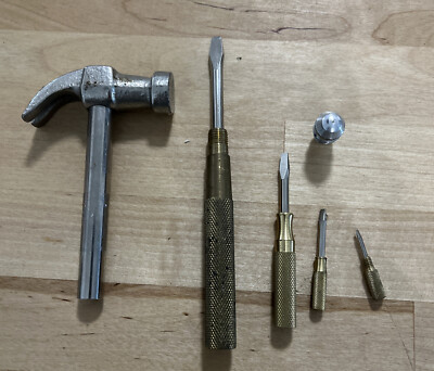GAM Mfg Co Lancaster PA Claw Hammer w/ 4-Piece Nesting Flathead ...