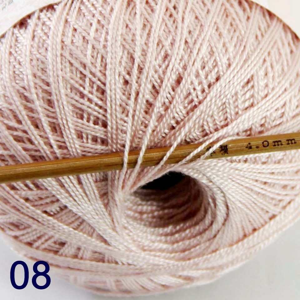 Sale 1ballx50g New Soft Hand Cotton Lace Wool Yarn Crochet Shawl Scarf ...