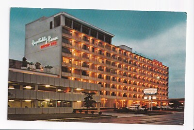Vintage Postcard POSTED Hospitality House Motor Inn Arlington Virginia ...