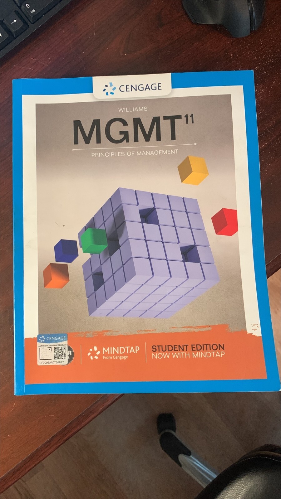 MGMT 11 Principles Of Management Chuck Williams Cengage 9781337407472 ...