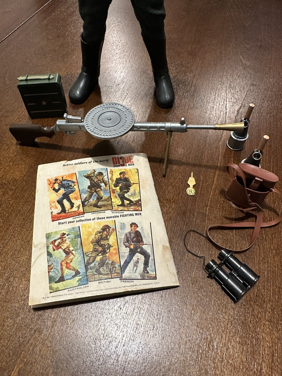 Gi Joe Hasbro 1966 SOTW Russian Infantryman Complete Set Mint - Final ...