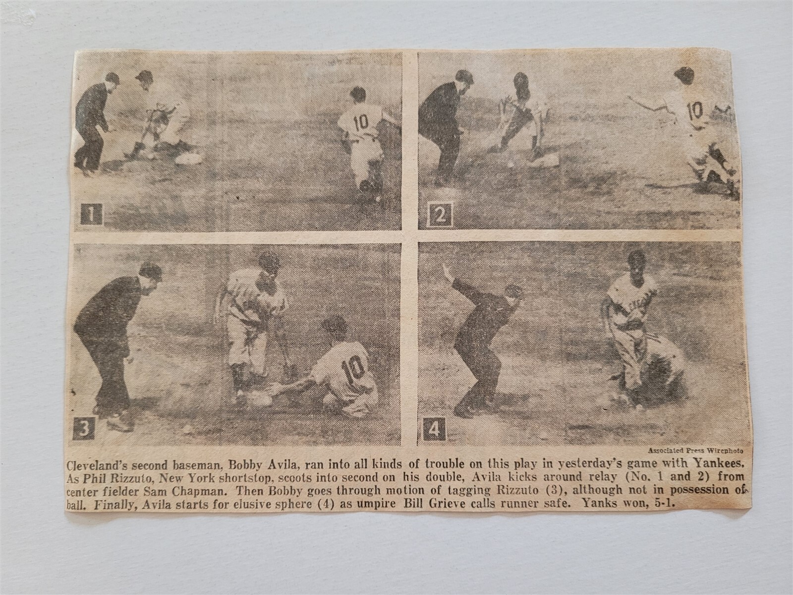 Granny Hamner Putsy Caballero George Strickland Monty Basgall 1951 ...