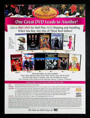 Warner Bros DVDs Best Buy 2002 Trade Print Magazine Ad Poster ADVERT | eBay