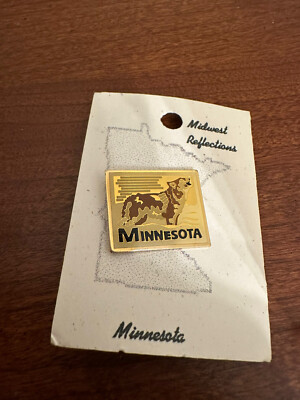 MINNESOTA State Timberwolf Lapel Hat Souvenir Pin | eBay