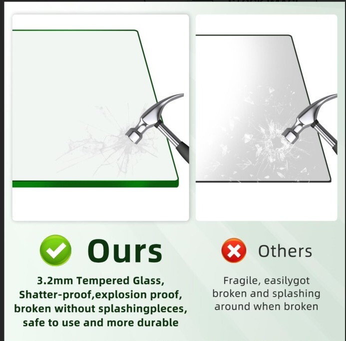 240350608 OEM Crisper Glass Shelf Insert For Kenmore Refrigerator | eBay