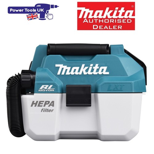 Makita DVC750LZ 18v LXT Brushless Dust Extractor Vacuum Cleaner Body ...